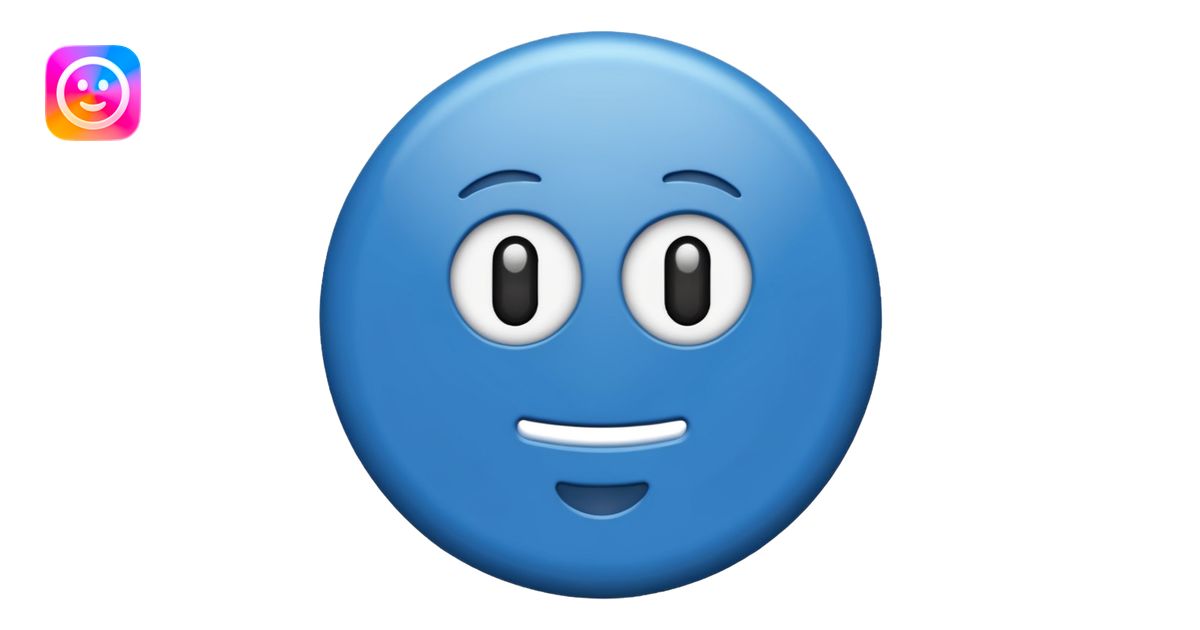 Verificación azul con un chulito blanco que el emoji sea redondo y sin ...