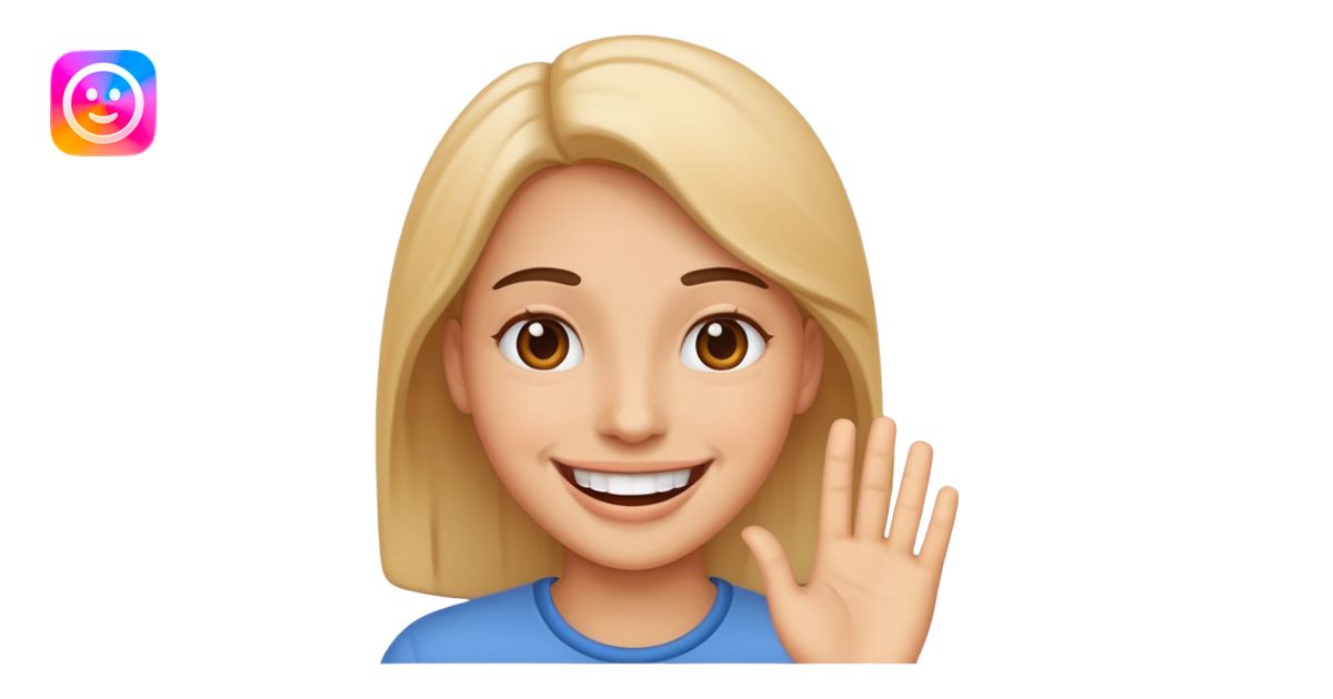 You're so great for making up with your friend! emoji | AI Emoji Generator