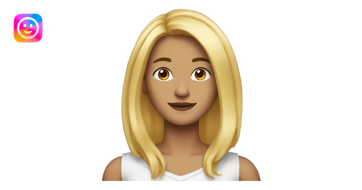 brakence shoulder length hair emoji | AI Emoji Generator