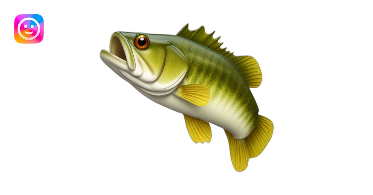 small mouth bass emoji | AI Emoji Generator