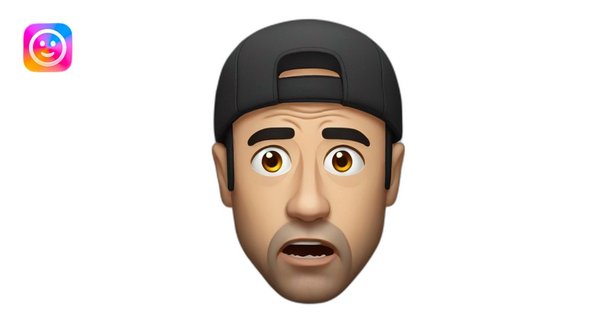 scared joe rogan emoji | AI Emoji Generator