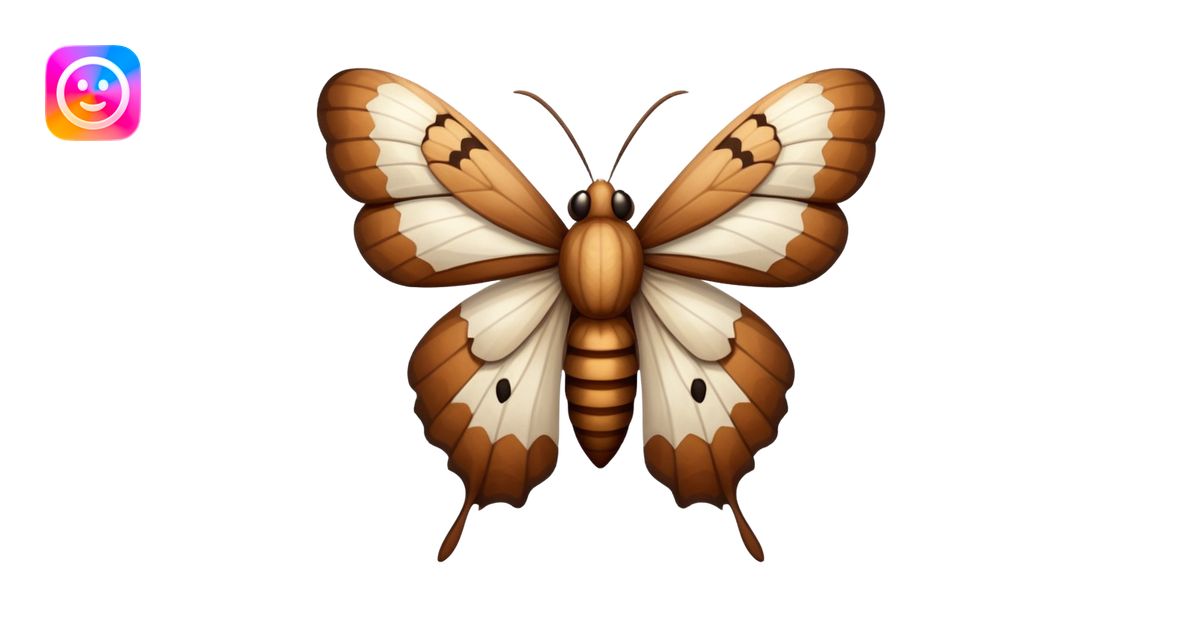 Moth emoji | AI Emoji Generator