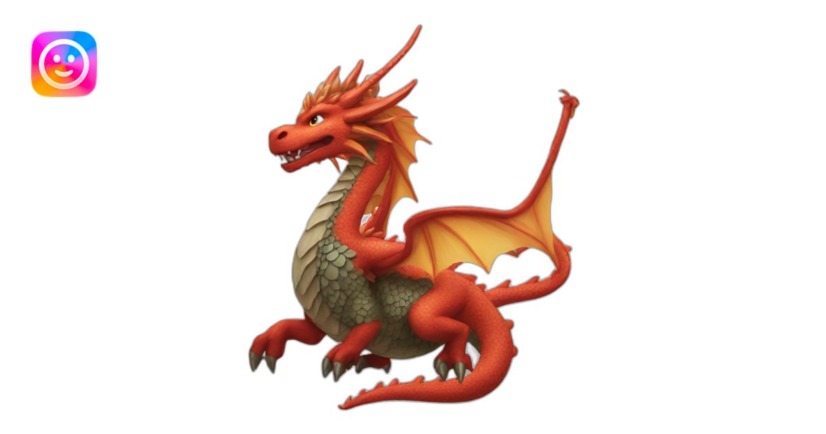 macron on a dragon emoji | AI Emoji Generator