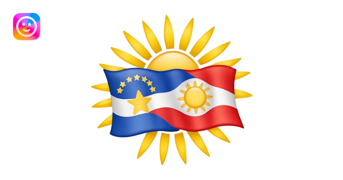 Filipino flag emoji | AI Emoji Generator