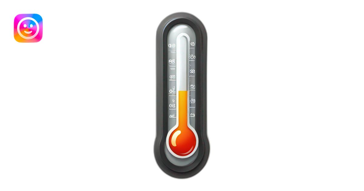 thermometer emoji | AI Emoji Generator