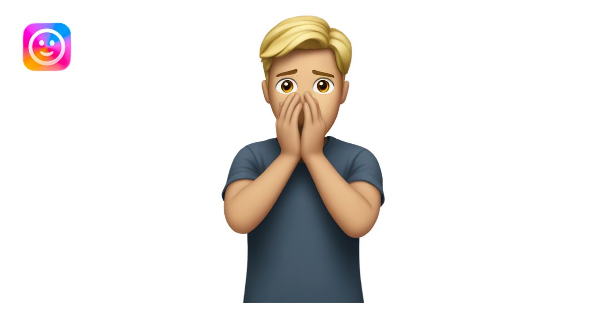 Someone in and distress with both hands up emoji | AI Emoji Generator