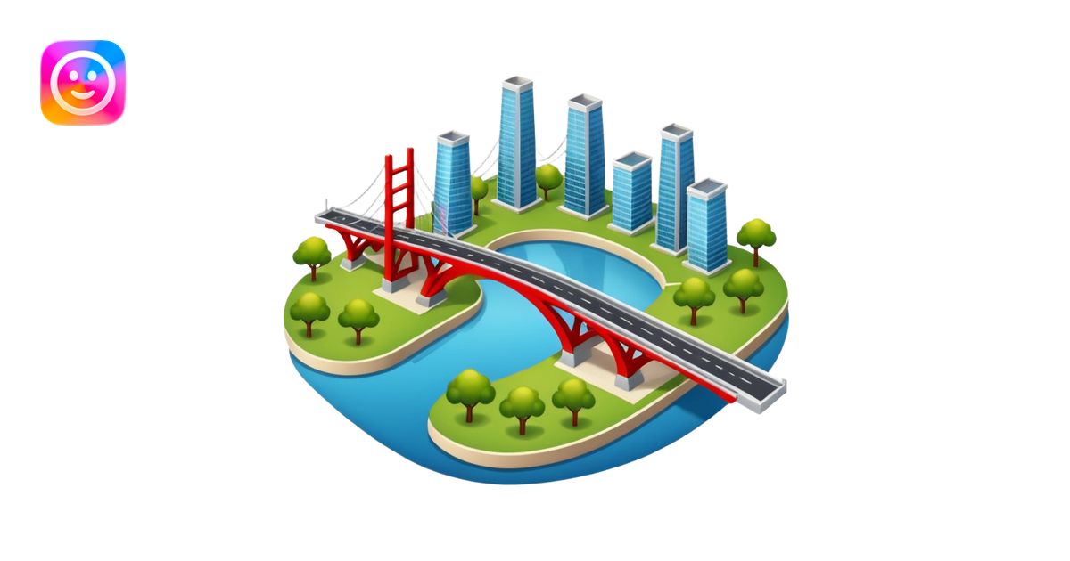 advanced modern island with advanced infrastructure, parks ...