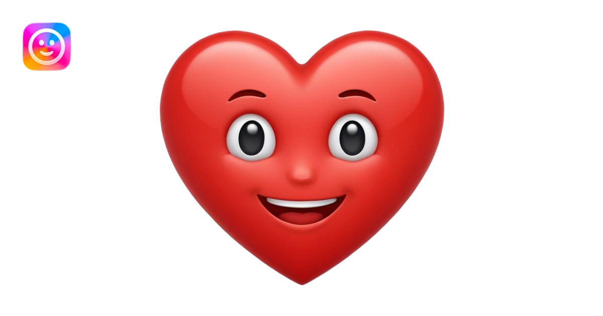Heart laughing emoji emoji | AI Emoji Generator