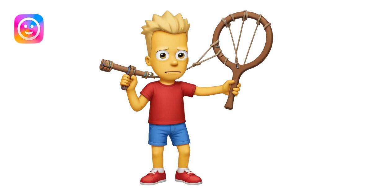 make the realistic bart simpson meme emoji | AI Emoji Generator
