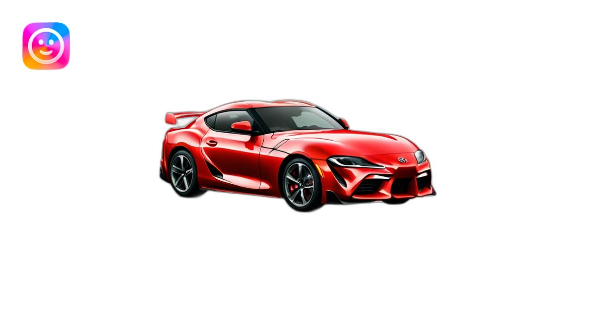 Toyota Supra emoji | AI Emoji Generator