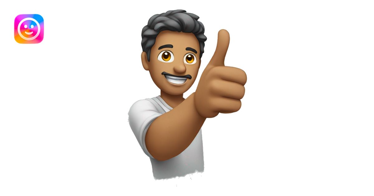 man pointing in front emoji | AI Emoji Generator