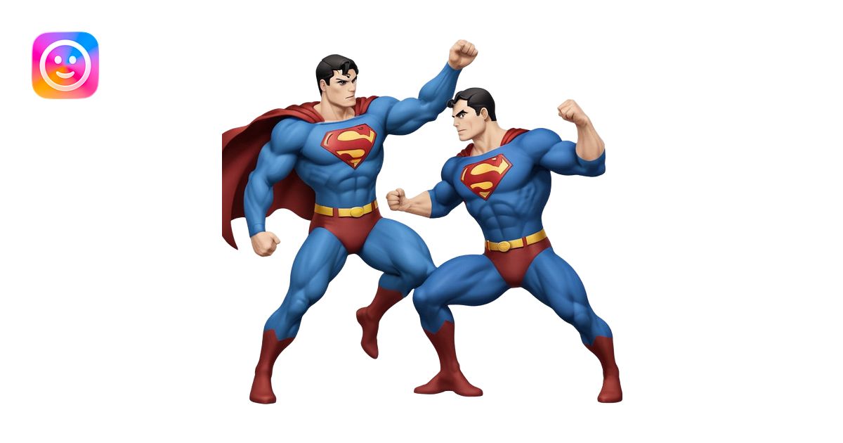 superman bizarro emoji | AI Emoji Generator