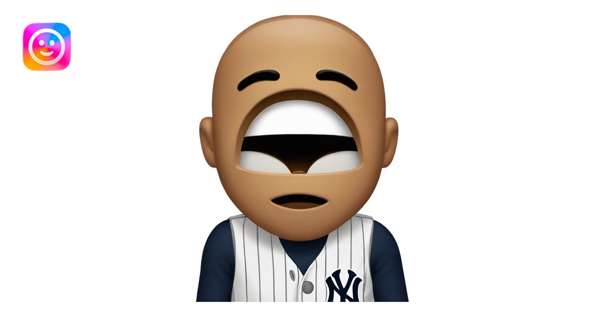 Yankees crying emoji | AI Emoji Generator
