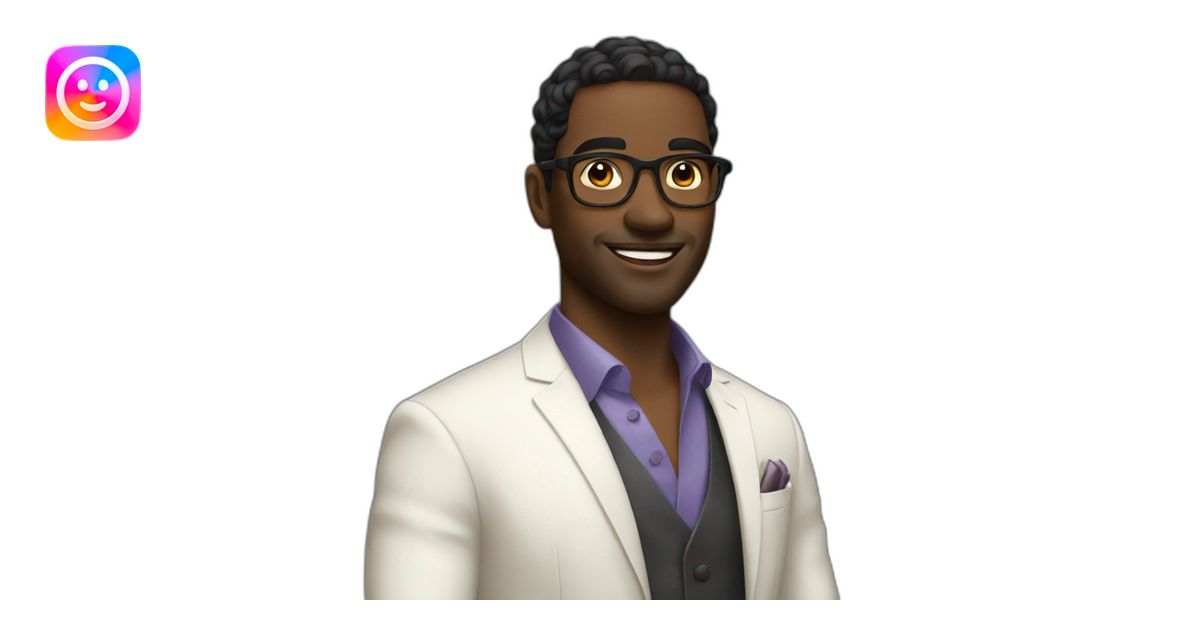 rich black guy emoji | AI Emoji Generator