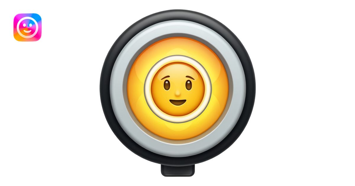 STROBE LIGHT emoji | AI Emoji Generator