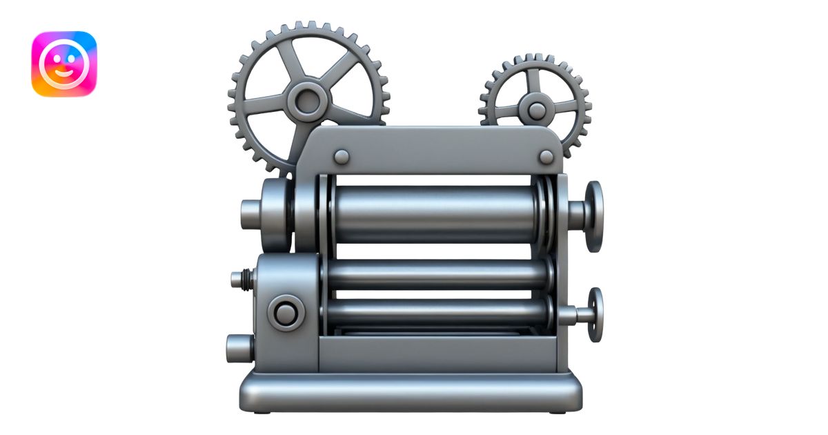 production machine emoji | AI Emoji Generator