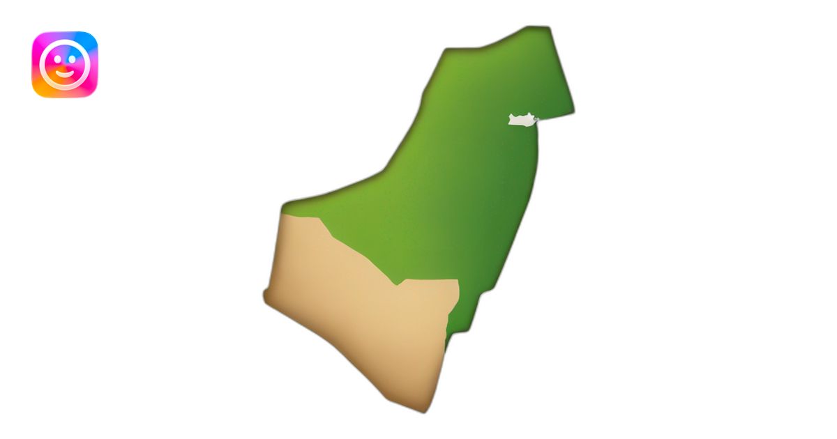 Palestine map emoji | AI Emoji Generator