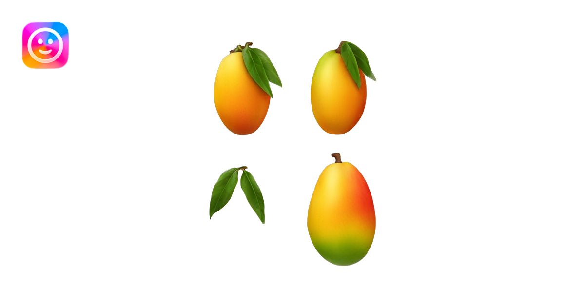 mango emoji | AI Emoji Generator