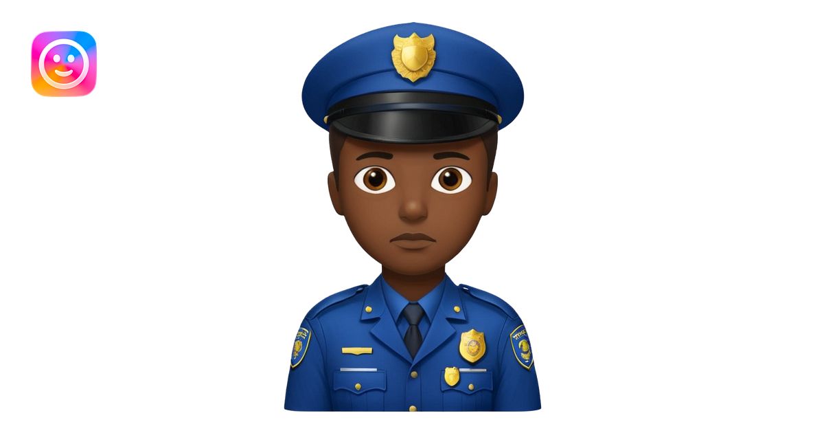 police emoji | AI Emoji Generator