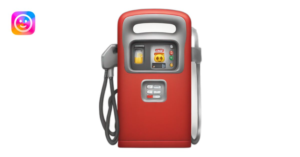 red gas pump emoji | AI Emoji Generator