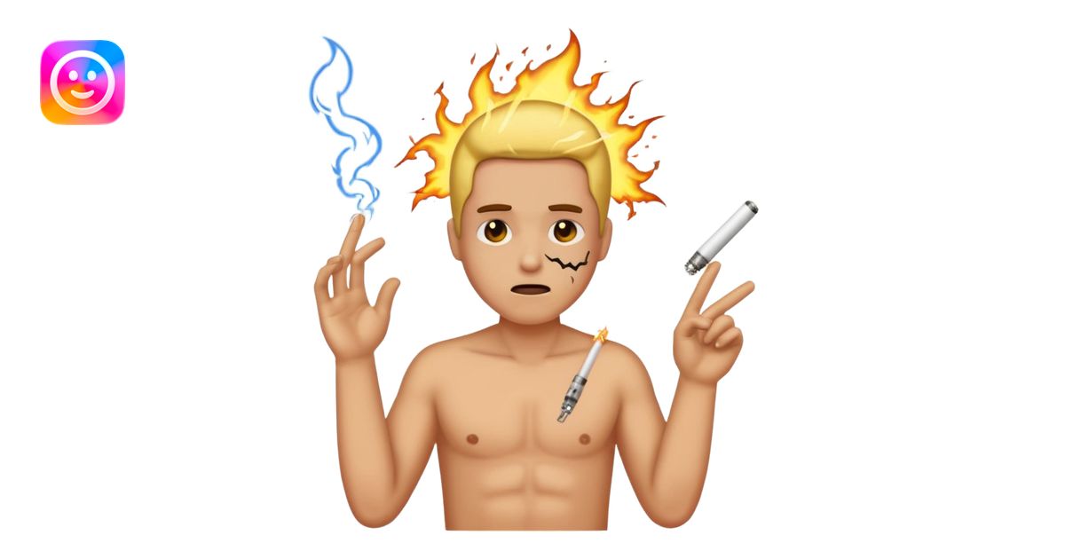 Electrocuted emoji | AI Emoji Generator