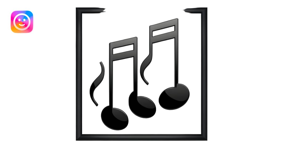 I want to create emoji i have one side 𝄢. I want to create its left ...