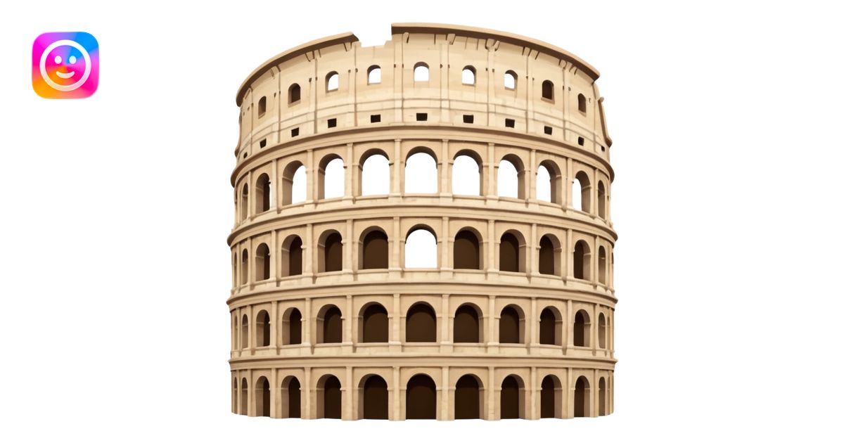 rome Coliseum emoji | AI Emoji Generator