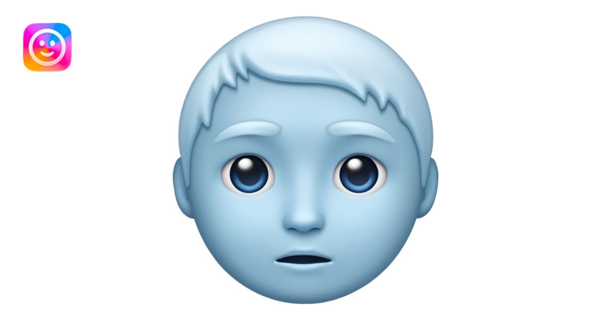 icey face emoji emoji | AI Emoji Generator
