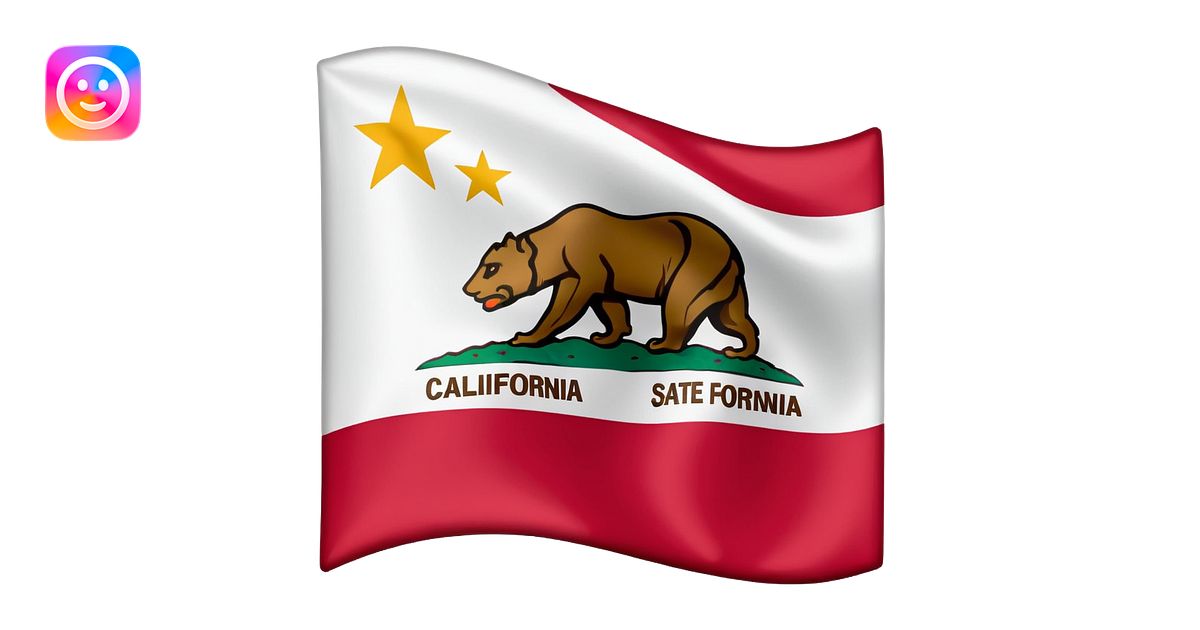 California state flag emoji | AI Emoji Generator