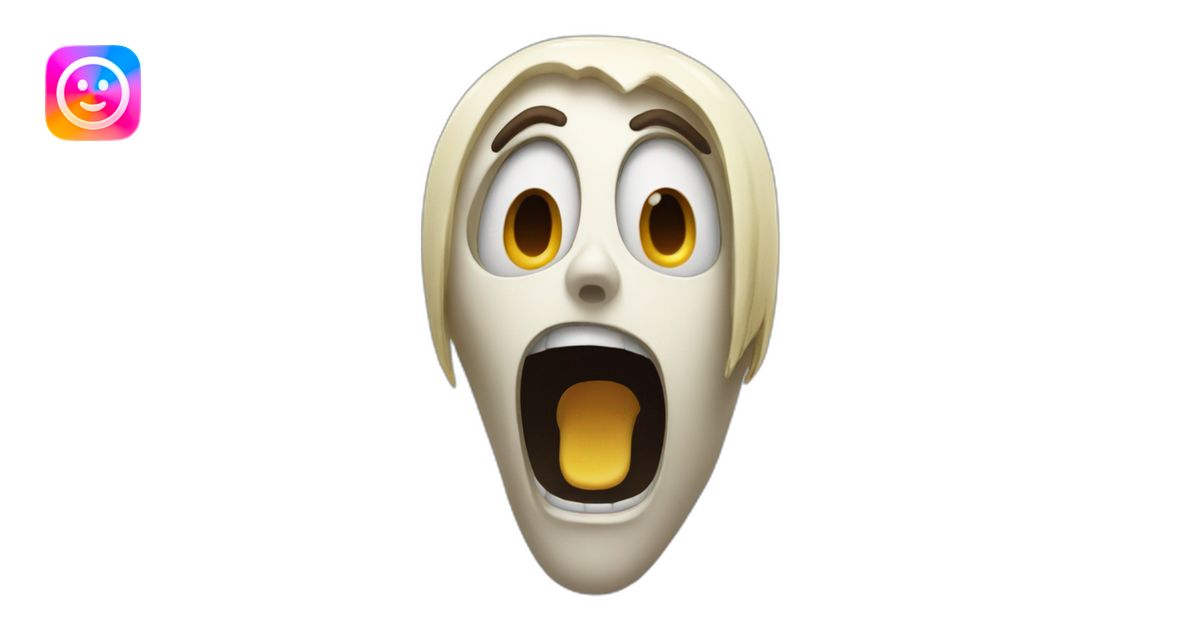 Scream emoji | AI Emoji Generator