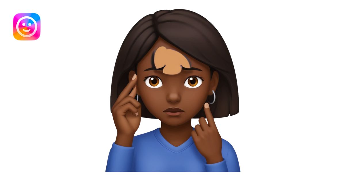 👧🏾👂🏾🤏🏾 pinching ear girl emoji | AI Emoji Generator