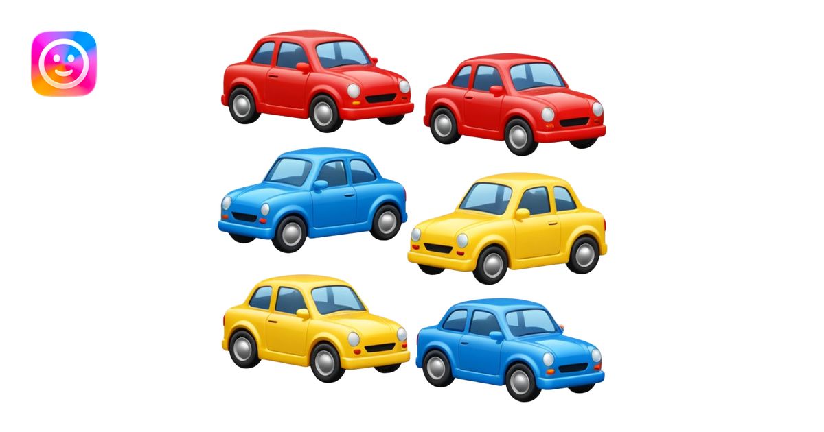 toy cars emoji | AI Emoji Generator