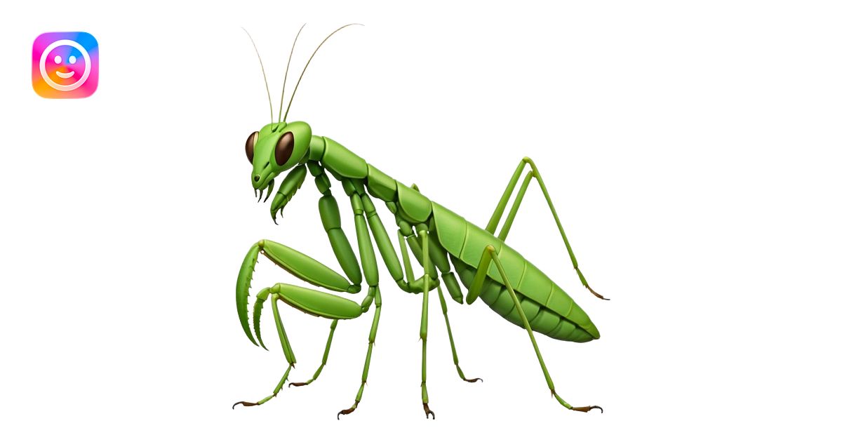 Praying mantis emoji | AI Emoji Generator