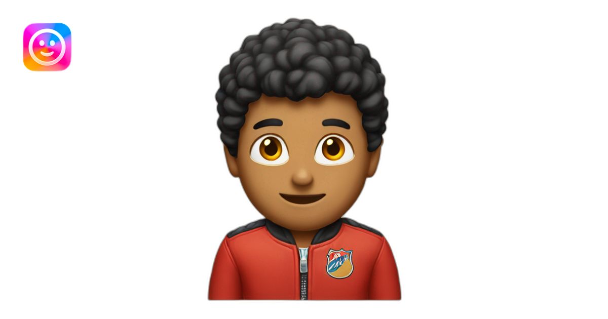 Red bomber jacket emoji | AI Emoji Generator