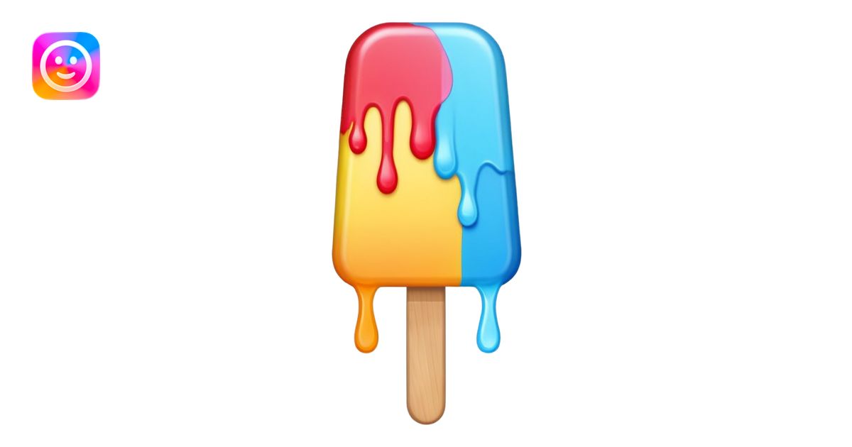 Popsicle emoji | AI Emoji Generator
