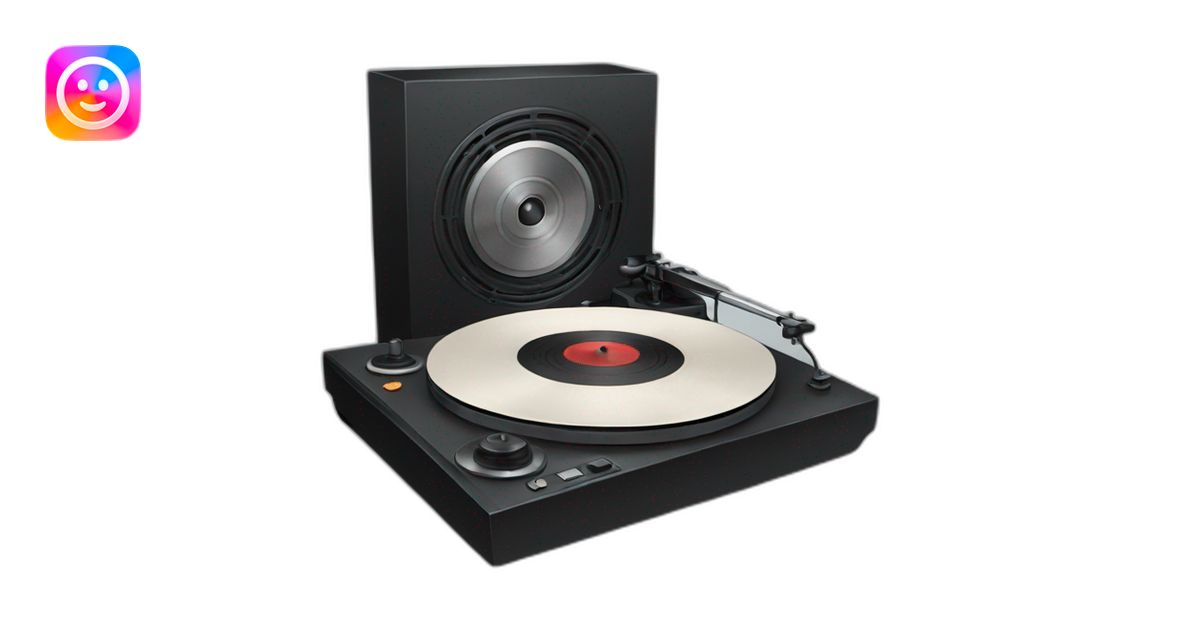 turntable emoji | AI Emoji Generator