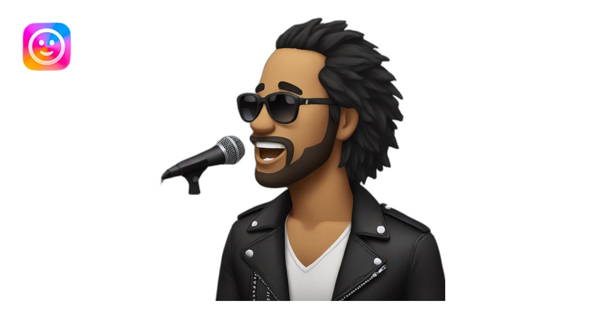 rock singer emoji | AI Emoji Generator
