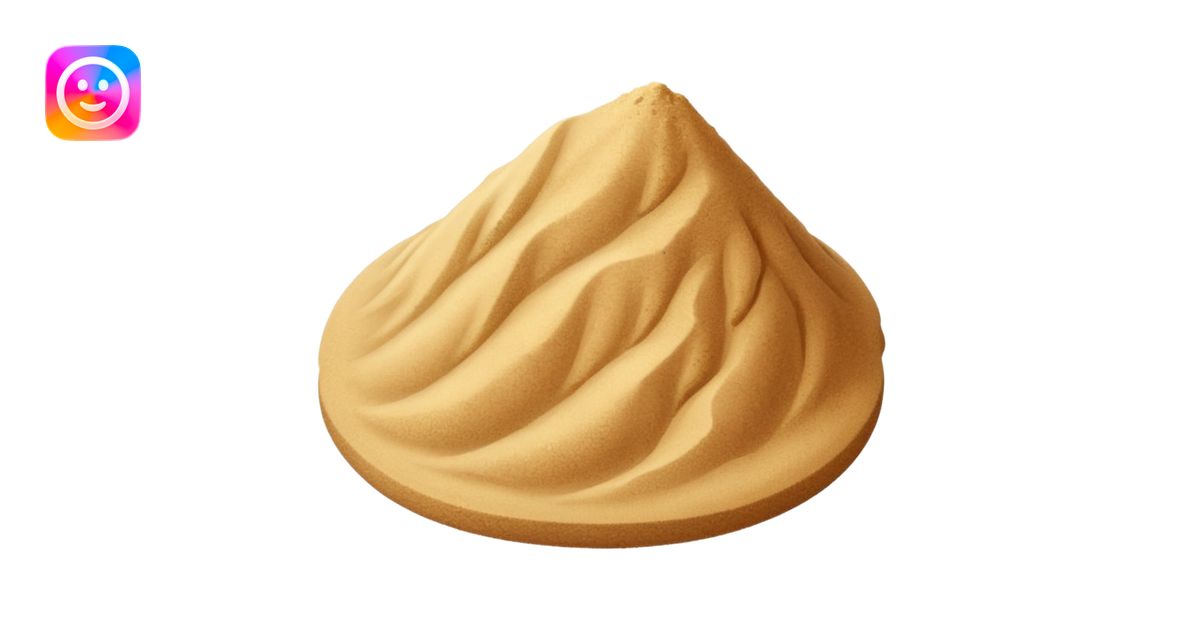 sand emoji | AI Emoji Generator