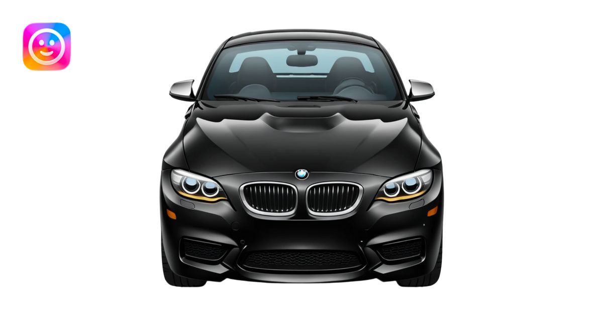 schwarzer BMW emoji | AI Emoji Generator