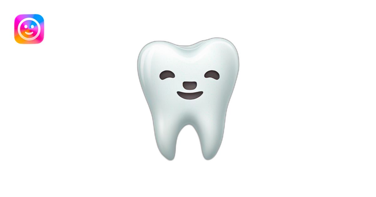 Tooth emoji | AI Emoji Generator