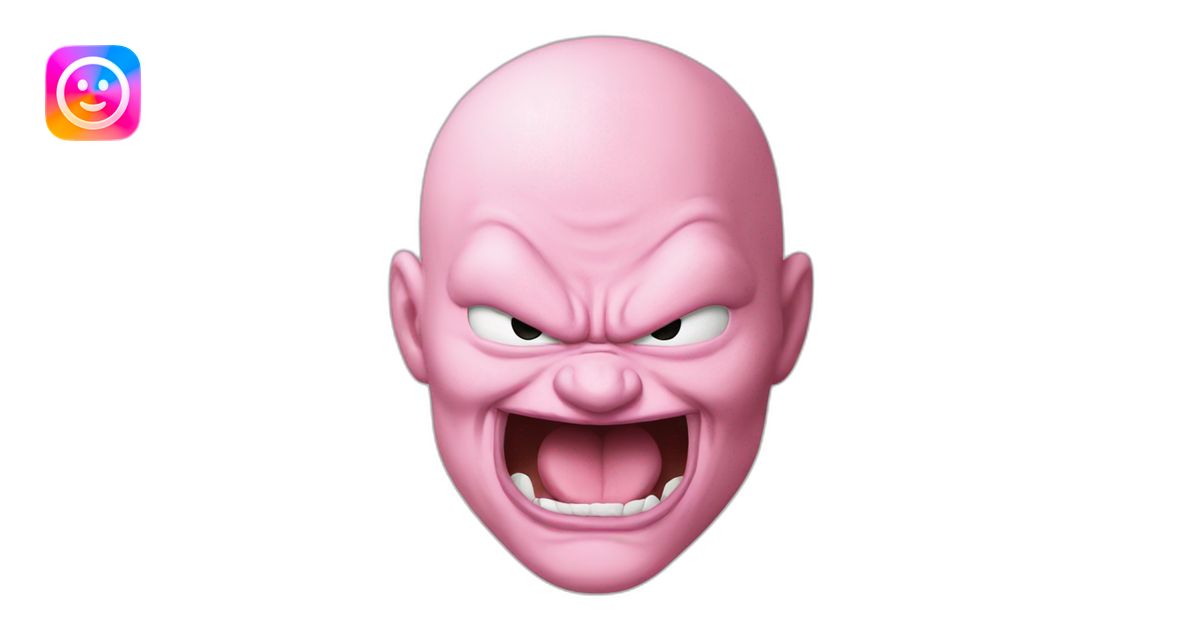 Majin buu durmiendo emoji | AI Emoji Generator