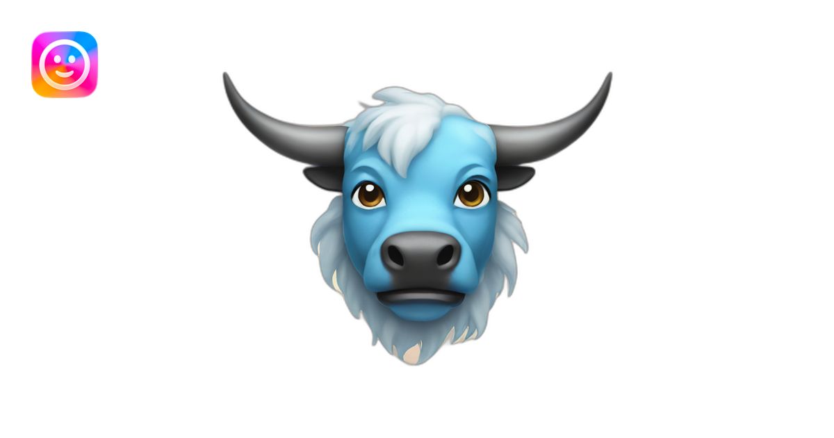 sky bull emoji | AI Emoji Generator