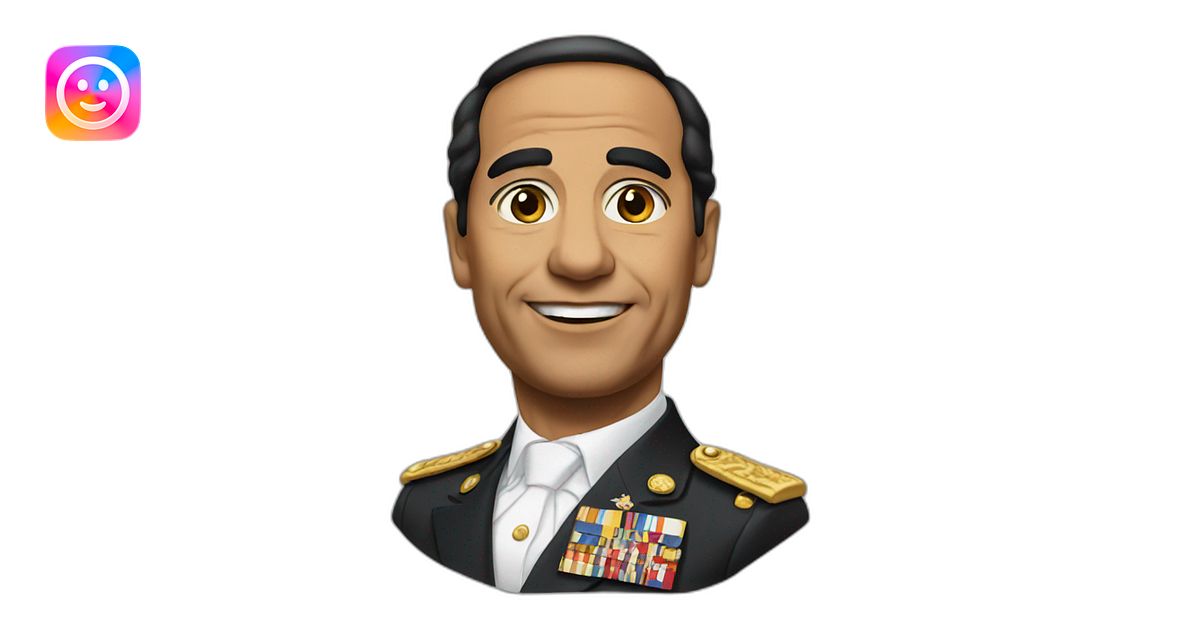 Sisi president emoji | AI Emoji Generator