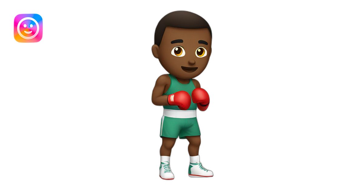 Boxing emoji | AI Emoji Generator