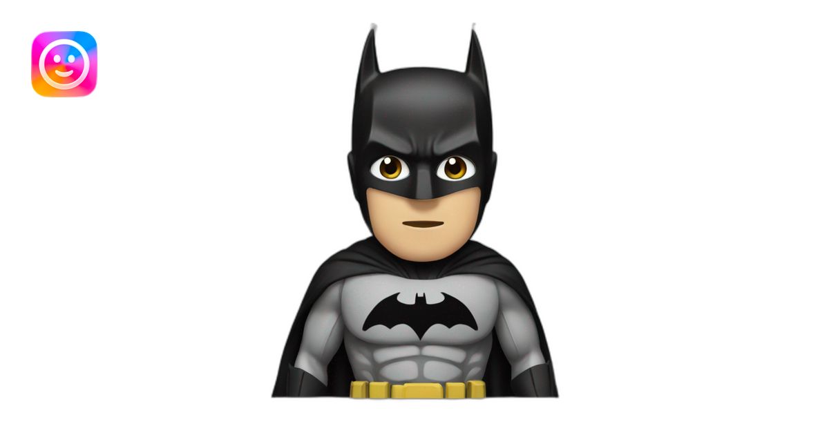 batman-coding emoji | AI Emoji Generator