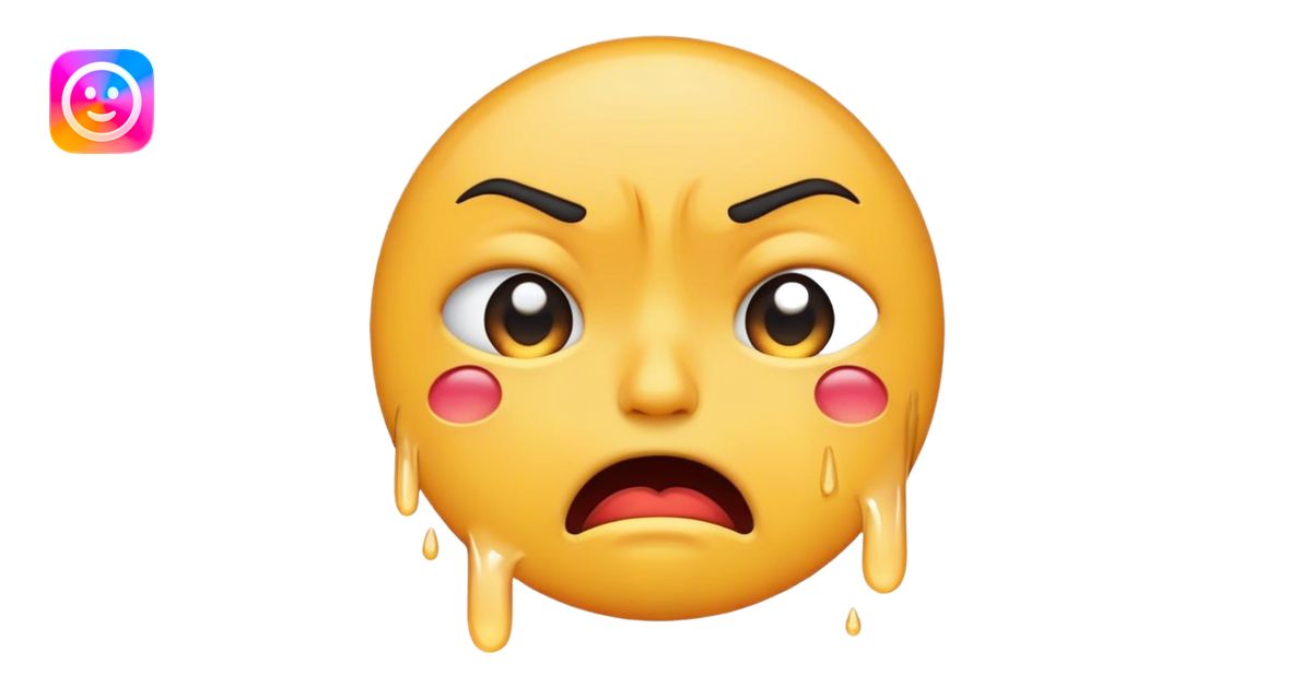 Mad crying emoji | AI Emoji Generator
