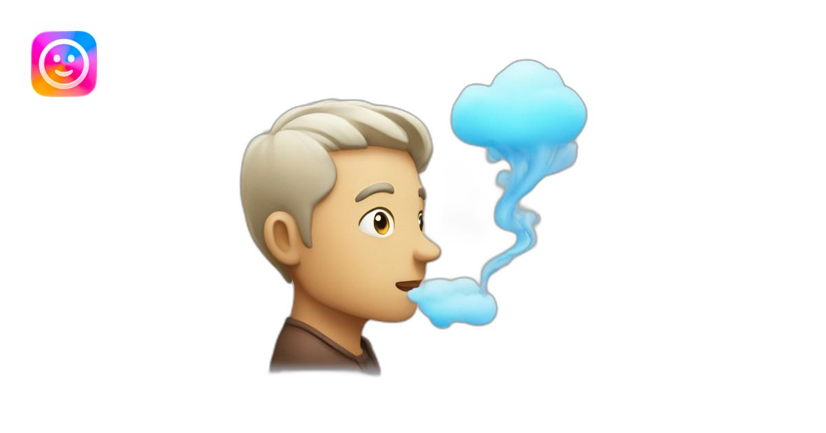 ibai blowing mind emoji | AI Emoji Generator