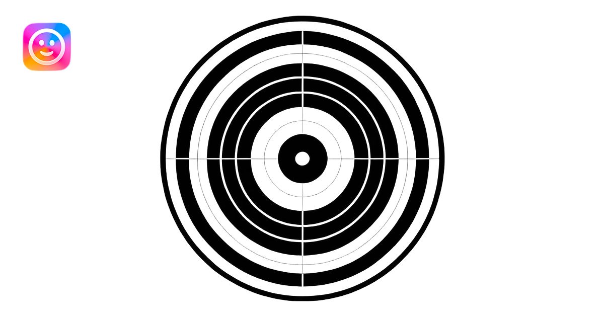 paper gun range shooting target emoji | AI Emoji Generator