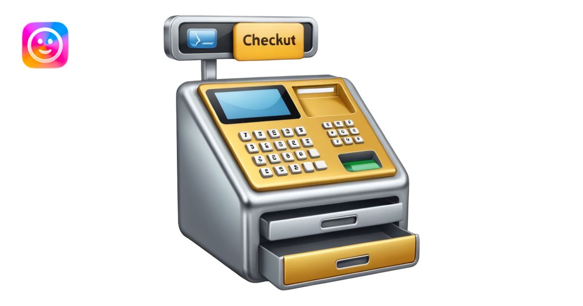 checkout till emoji | AI Emoji Generator