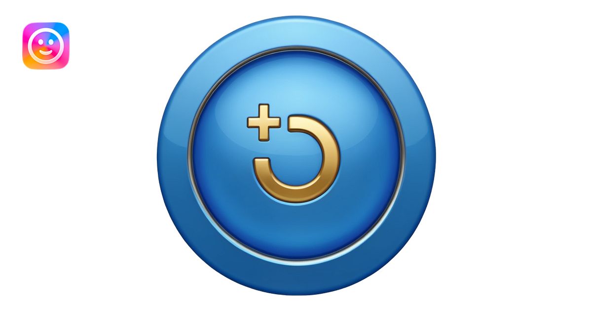 Meta verification symbol blue tick emoji | AI Emoji Generator